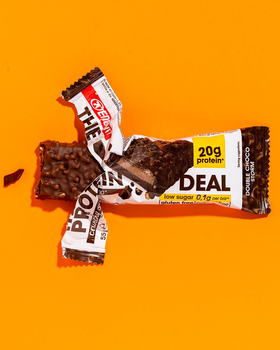 Protein bar Crunchy Double Choco - Box da 12 The Protein Deal